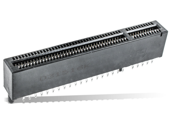 PCIe Gen 2 Card Edge Connectors - Amphenol FCI | Mouser