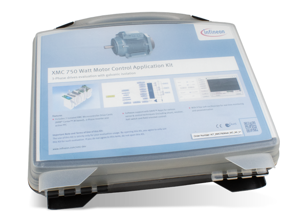XMC 750 Watt Motor Control Application Kit - Infineon Technologies | Mouser
