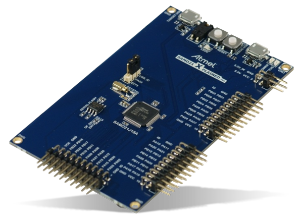 SAM D21 Xplained Pro Evaluation Kit - Microchip Technology | Mouser