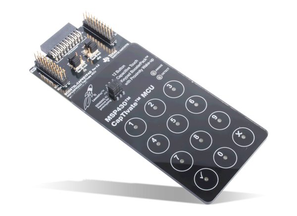 BOOSTXL-CAPKEYPAD Touch Keypad BoosterPack - TI | Mouser