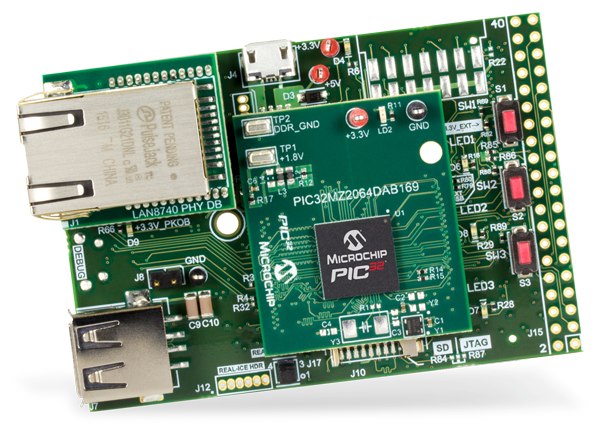 PIC32MZDA Series Starter Kit - Microchip Technology | Mouser