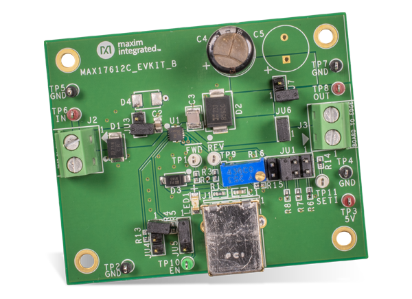 MAX17612CEVKIT Evaluation Kit - Analog Devices / Maxim Integrated | Mouser