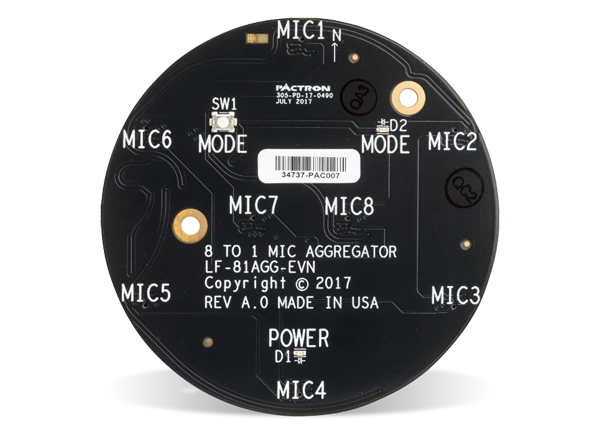iCE40 UltraPlus 8:1 Microphone Aggregator Board - Lattice Semiconductor ...