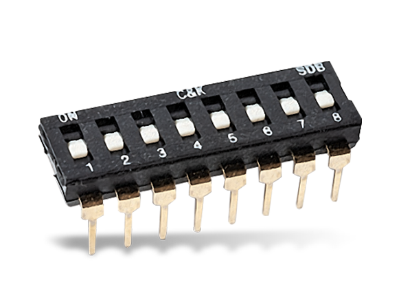 SDB Low Profile DIP Switches - C&K Switches | Mouser