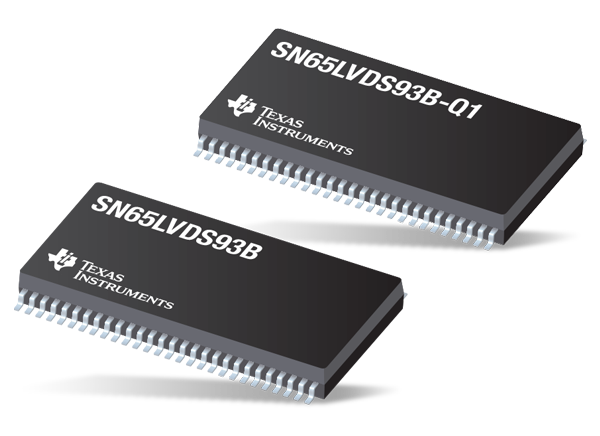 SN65LVDS93B/SN65LVDS93B-Q1 LVDS SerDes Transmitter - TI | Mouser