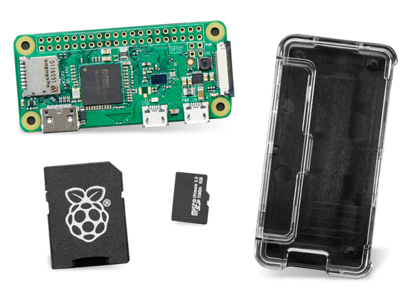 Raspberry Pi Zero W Starter Pack - Adafruit | Mouser