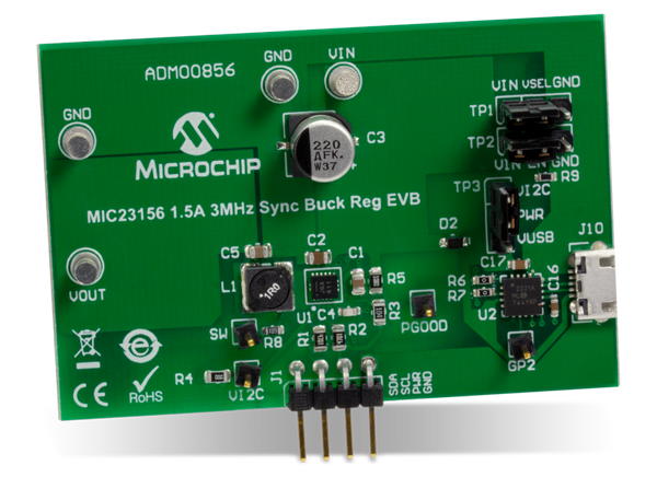 ADM00856 Evaluation Board - Microchip Technology | Mouser