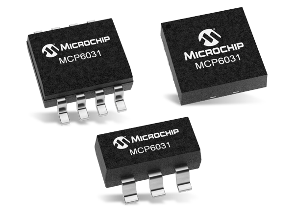 MCP6031 High Precision Op Amps - Microchip Technology | Mouser