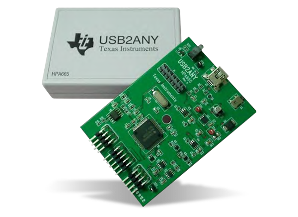 USB2ANY Interface Adaptor - TI | Mouser
