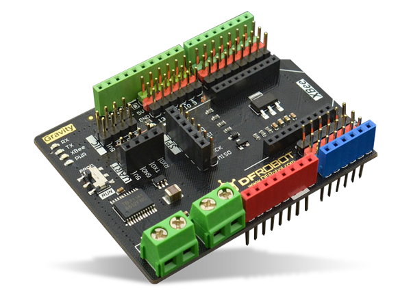 DFR0502 Gravity:IO Expansion & Motor Driver Shield - DFRobot | Mouser