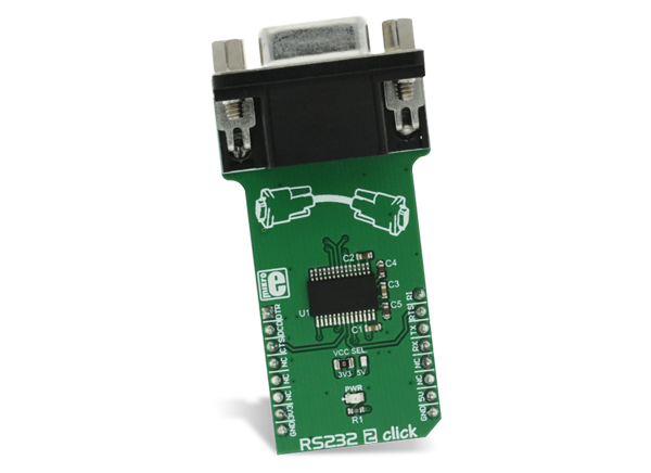 MIKROE-2897 RS232 2 Click - Mikroe | Mouser