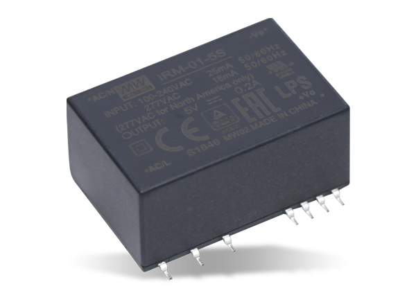 IRM-01 1W AC-DC Power Supply Modules - Mean Well | Mouser