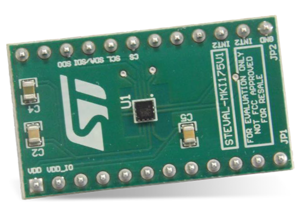 STEVAL-MKI175V1 LIS2DE12 Adapter Board - STMicro | Mouser