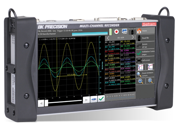 DAS240-BAT Portable Multi-Channel Recorder - B&K | Mouser