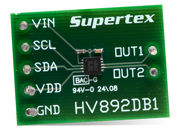 HV892 Liquid Lens Driver Demoboard - Microchip Technology | Mouser