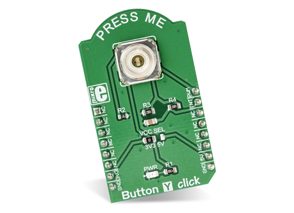 MIKROE-3262 Button Y Click - Mikroe | Mouser