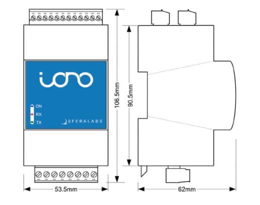 Iono MKR I/O Module - Sfera Labs | Mouser
