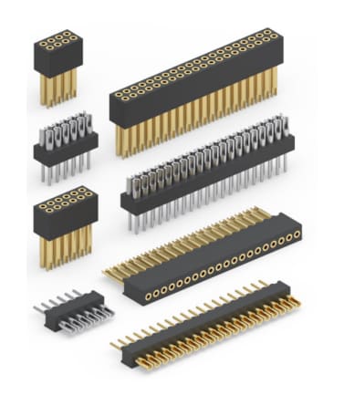 .050” (1.27 mm) Pitch Solder Cup Headers & Sockets - Mill-Max | Mouser