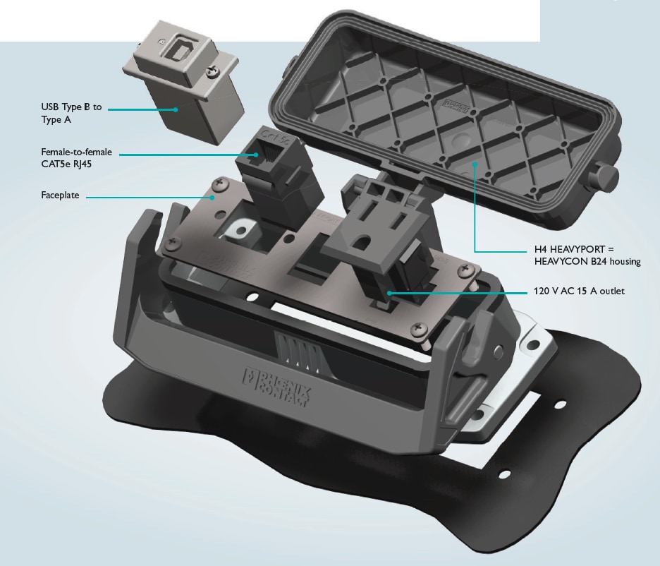 HEAVYPORT Programming Ports - Phoenix Contact | Mouser