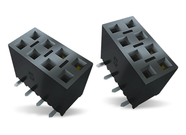 SSM .100" (2.54mm) Tiger Claw™ SMT Socket Strips - Samtec | Mouser