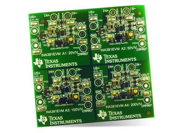 INA381EVM Amplifier Evaluation Module (EVM) - TI | Mouser