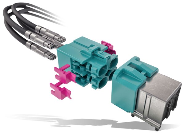 FAKRA Connector Housings - Rosenberger | Mouser