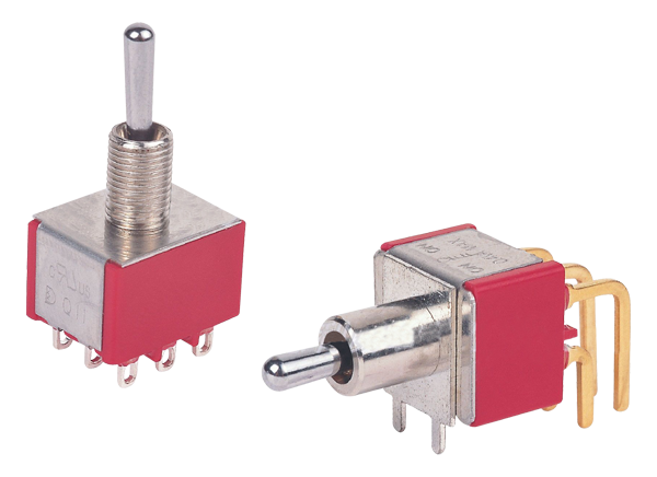 1M Miniature PCB Toggle Switches - Dailywell | Mouser