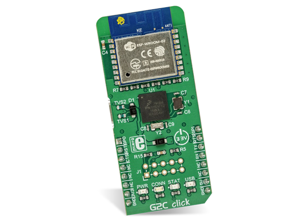 MIKROE-3291 Go To Cloud (G2C) Click - Mikroe | Mouser