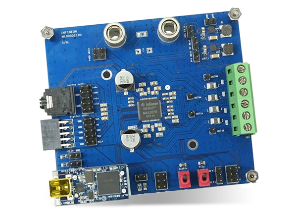MERUS™ EVAL_AUDIO_MA12070 Evaluation Kit - Infineon Technologies | Mouser