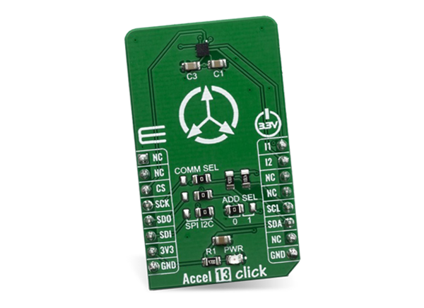 Accel 13 Click - Mikroe | Mouser