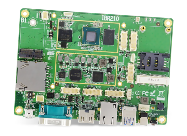 IBR210 3.5" RISC Single Board Computer - iBASE Technology | Mouser