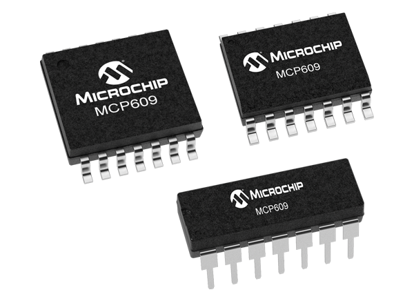 MCP609 Operational Amplifiers - Microchip Technology | Mouser