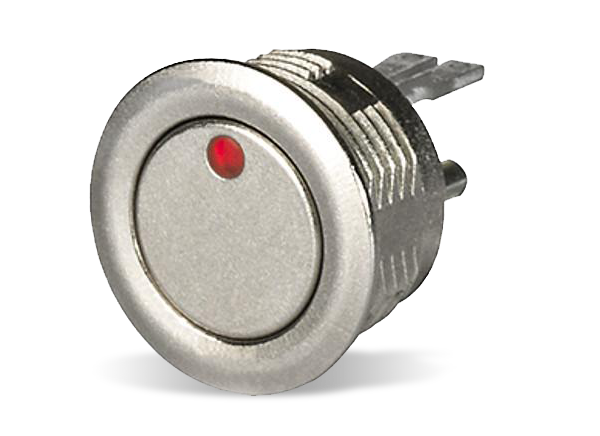 MCS16 Metal Line Pushbutton Switches - Schurter | Mouser