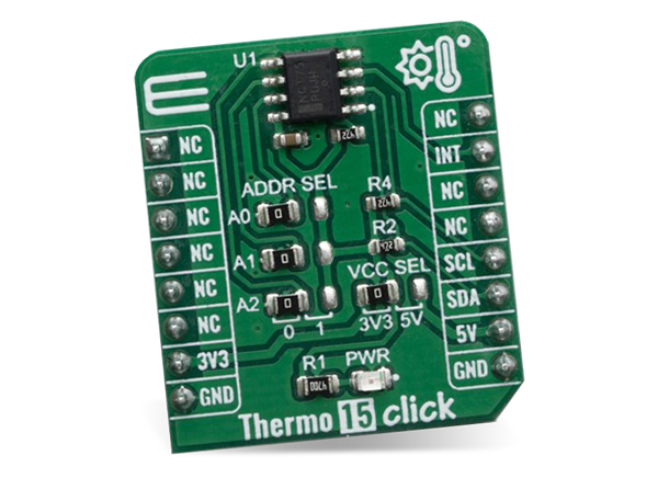 MIKROE-3658 Thermo 15 Click - Mikroe | Mouser