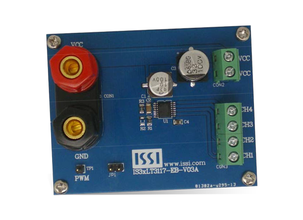 IS31LT3117ZLS4EB LED Lighting Development Board - ISSI | Mouser