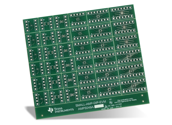SMALL-AMP-DIP Evaluation Module - TI | Mouser