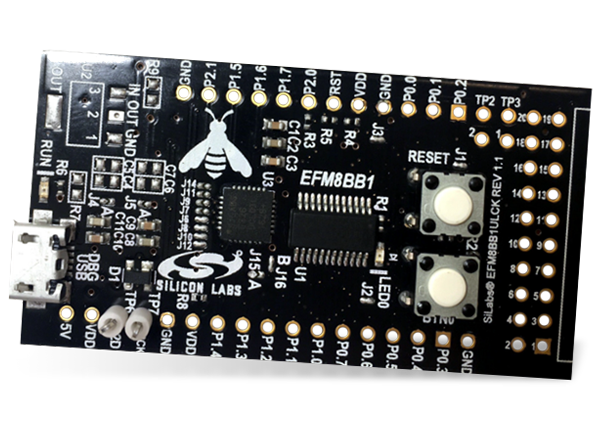 EFM8BB1LCK 8-bit Development Kit - Silicon Labs | Mouser