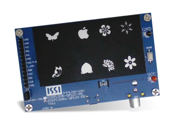 31FL3196AQFLS2EB LED Lighting Development Board - ISSI | Mouser