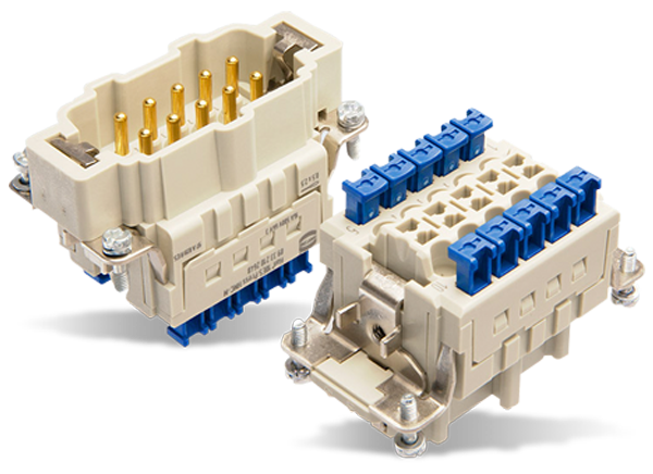 Han® ES Press HMC Connectors - HARTING | Mouser