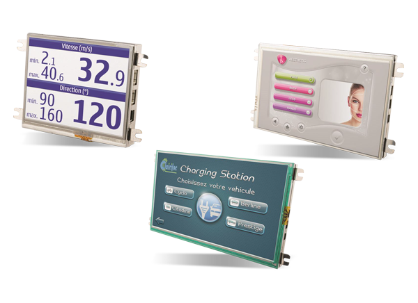 Resistive Intelligent Displays - Clairitec | Mouser