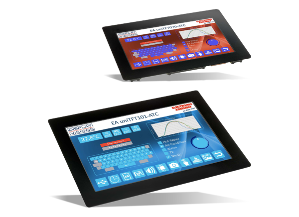 5"/7"/10.1" uniTFTs Larger Display Modules - DISPLAY VISIONS | Mouser