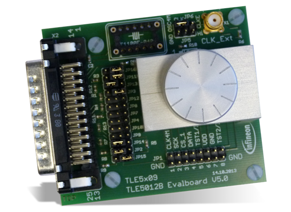 TLE5011EVALBOARD Evaluation Board - Infineon Technologies | Mouser