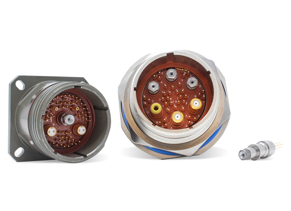 FiberQuad Ruggedized Quadrax Contacts - Amphenol Aerospace | Mouser