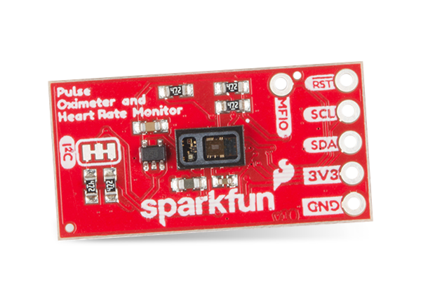 SEN-15219 Pulse Oximeter & Heart Rate Sensor - SparkFun | Mouser