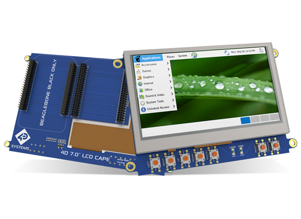 4DCAPE Series Displays - 4D Systems | Mouser