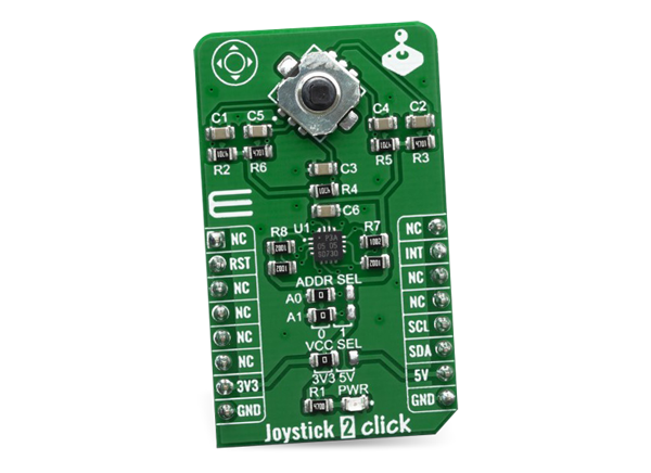 Joystick 2 Click - Mikroe | Mouser