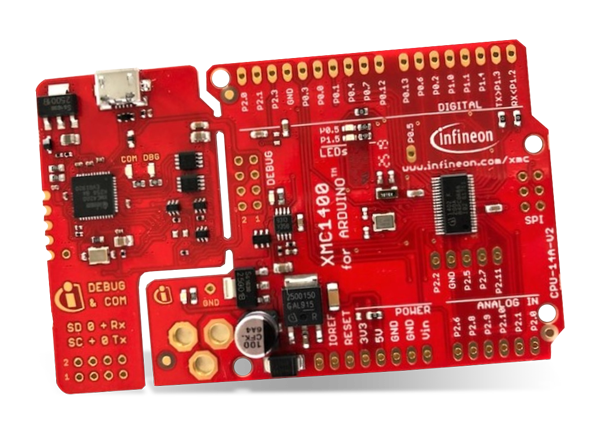 KIT_XMC1400_ARDUINO Evaluation Kit - Infineon Technologies | Mouser