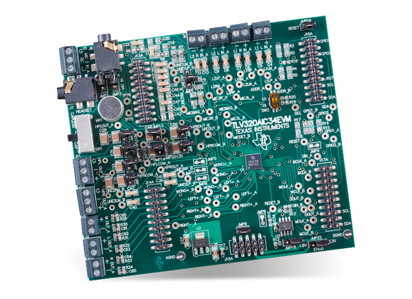 TLV320AIC34EVM-K Eval Module & USB Motherboard - TI | Mouser
