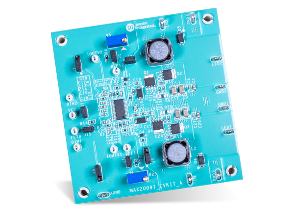 MAX20097EVKIT Evaluation Kit - Analog Devices / Maxim Integrated | Mouser