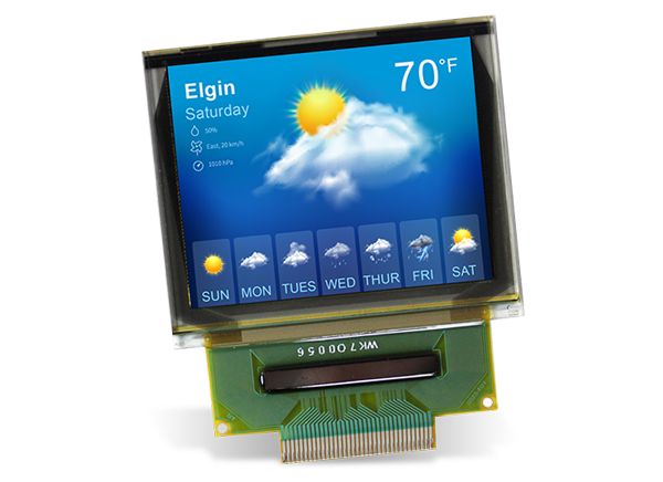 Full Color OLED Glass Displays - Newhaven | Mouser